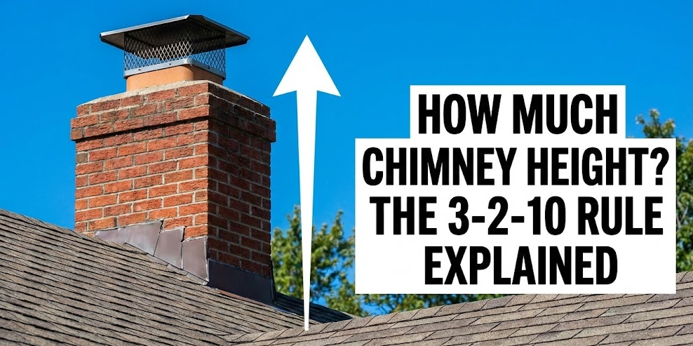 How Much Chimney Height Do I Need Above The Roof? | blackseametalworks ...