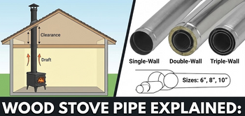 Wood Stove Pipe Explained: Types, Sizes, and Usage – BlackSeaMetalWorks
